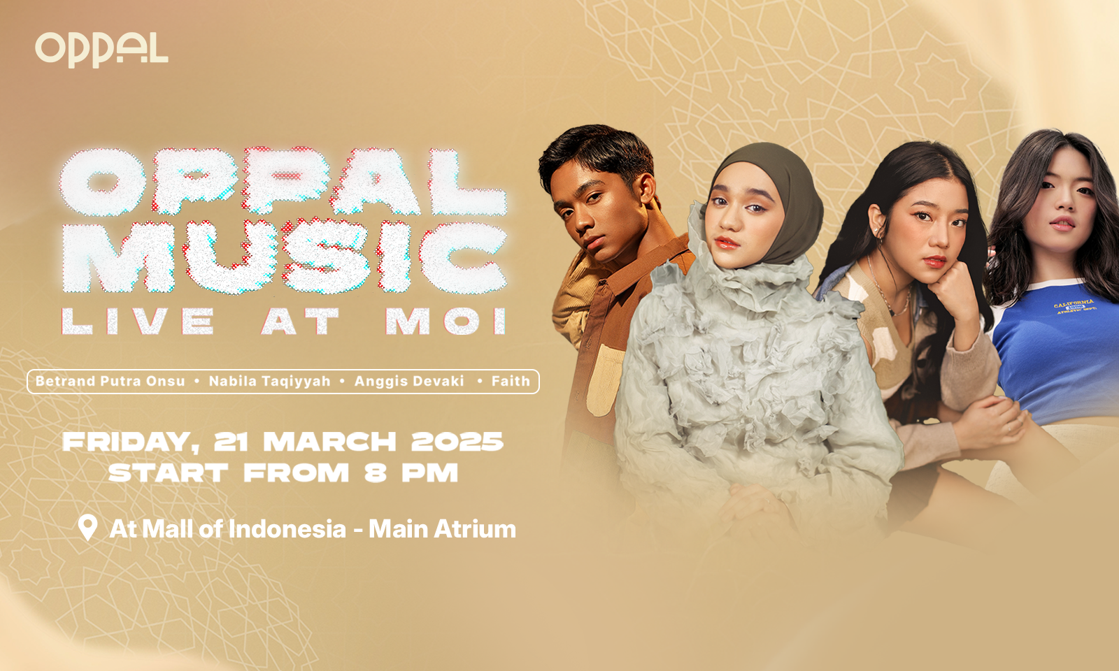 Oppal Music Live at MOI – A Night of Incredible Performances!